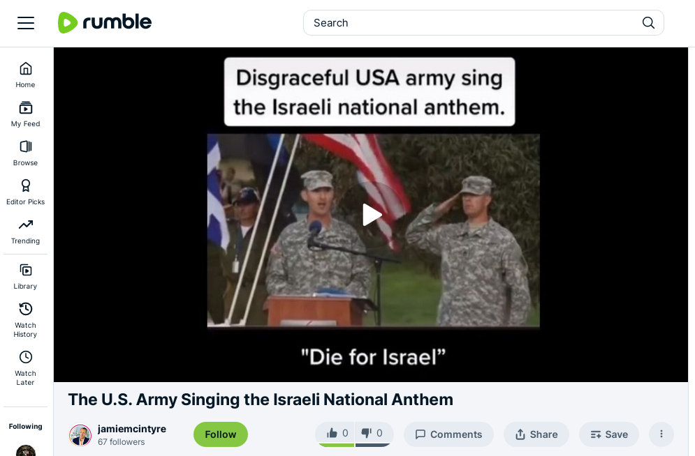 The U.S. Army Singing the Israeli National Anthem » Truth Group