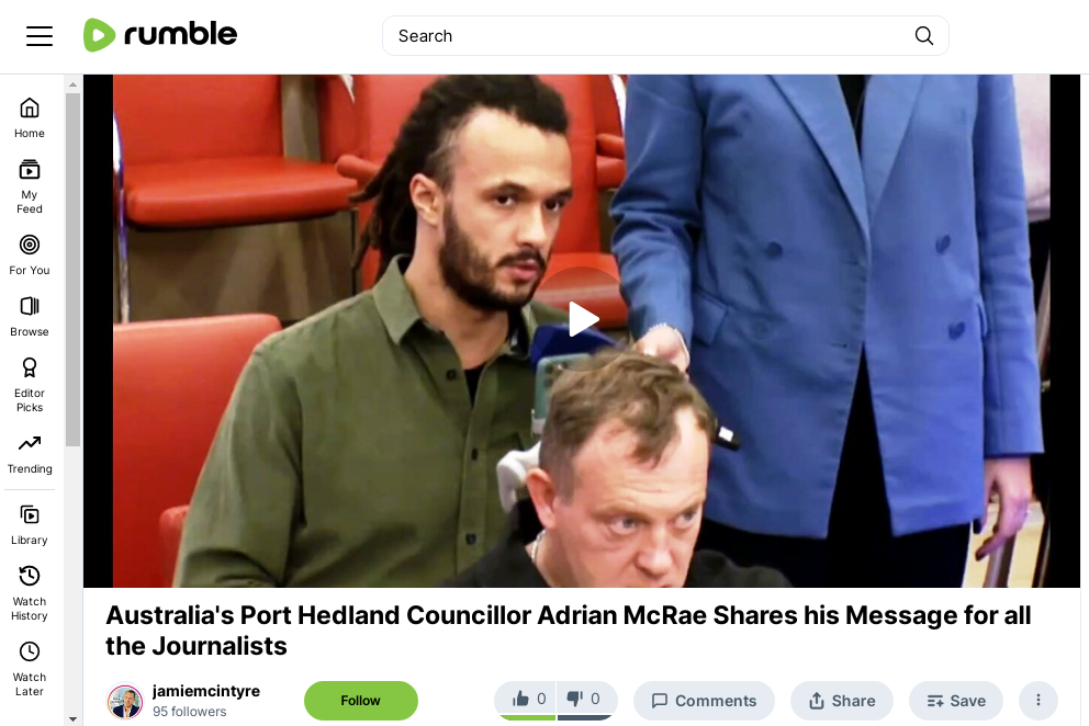 Australia's Port Hedland Councillor Adrian McRae Shares his Message for ...